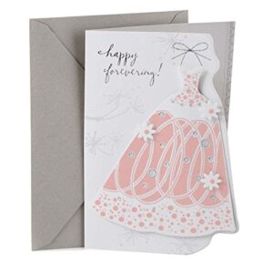 hallmark wedding shower card (dress)