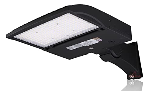 RuggedGrade 150 Watt LED NextGen III Parking Lot Light - 21,000 Lumen - 5000K - ARM Mount - Without photocell