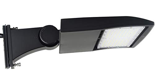 RuggedGrade 150 Watt LED NextGen III Parking Lot Light - 21,000 Lumen - 5000K - ARM Mount - Without photocell