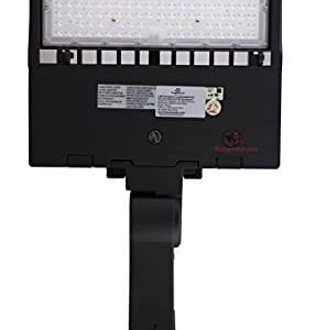 RuggedGrade 150 Watt LED NextGen III Parking Lot Light - 21,000 Lumen - 5000K - ARM Mount - Without photocell