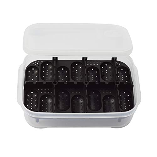 OMEM Reptile Breeding Box Reptile Lizard Incubation Box, Hatchery Box, Suitable for Hatching Snake, Lizards, Lions Mane, Reptiles (Random Color)