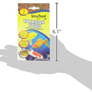 (4 Pack) TetraPond Vacation Food Slow Release Feeder Block, 3.45 Ounce Each