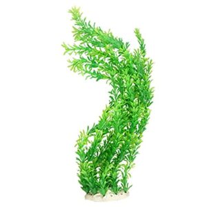 saim 24" large aquarium plants artificial plastic fish tank plants decorations ornament for fish tank