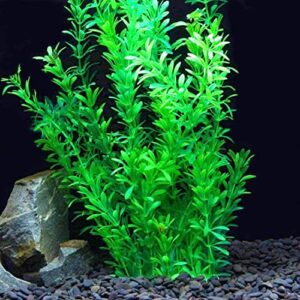 Saim 24" Large Aquarium Plants Artificial Plastic Fish Tank Plants Decorations Ornament for Fish Tank