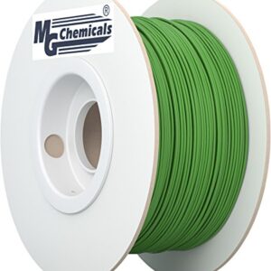 MG Chemicals - ABS17THGR1 Thermochromic Color Changing Green ABS 3D Printer Filament, 1.75 mm, 1 kg Spool