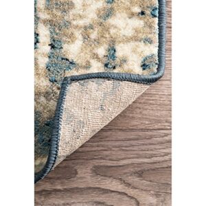 nuLOOM Vintage Lindsy Area Rug, 3' x 5', Blue