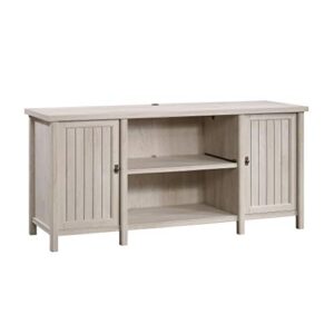 sauder costa credenza, chalked chestnut finish