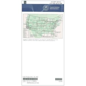 faa chart: enroute low altitude l3/4 elus3 (current edition)