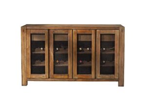 alpine furniture shasta sideboard-console in salvaged natural (brown)