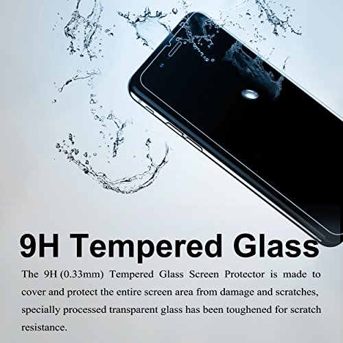 Ailun 0.33mm Screen Protector Compatible for iPhone 8,7,6s,6, 4.7-Inch, 3 Pack 2.5D Edge Tempered Glass,Case Friendly