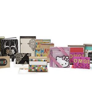 Hallmark Boxed Thank You and Blank Cards Assortment (Four Assorted Designs, 40 Note Cards and Envelopes), 5WDN2066