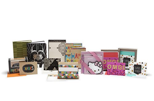 Hallmark Boxed Thank You and Blank Cards Assortment (Four Assorted Designs, 40 Note Cards and Envelopes), 5WDN2066