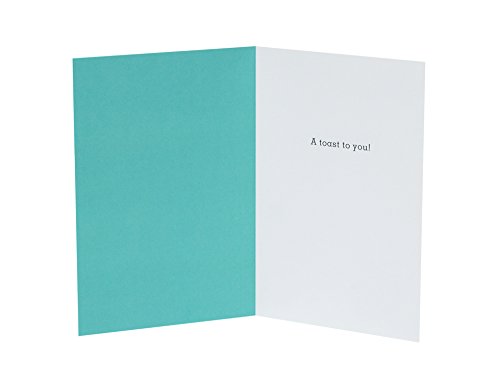 Hallmark Shoebox Funny Congratulations Card or Graduation Card (Toast) (0349RZF3023)