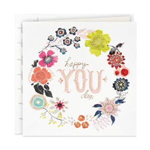 hallmark studio ink birthday card (happy you day)