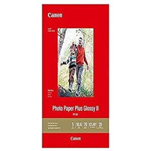 canonink photo paper plus glossy ii 13" x 19" 20 sheets (1432c010)