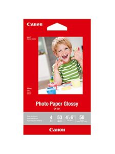 canonink glossy photo paper 4"x 6" 50 sheets (1433c002)