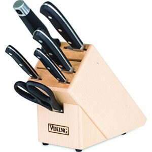 Viking Culinary Professional 7 Piece Cutlery Set German Stainless Steel, Black (40083-9907)