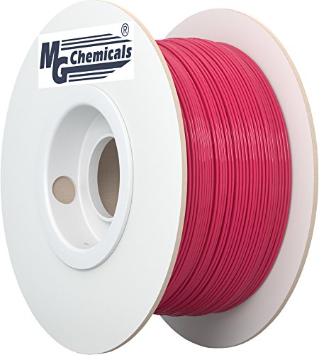 MG Chemicals PLA17THRE1 Thermochromic Color Changing Red PLA 3D Printer Filament, 1.75 mm, 1 kg Spool