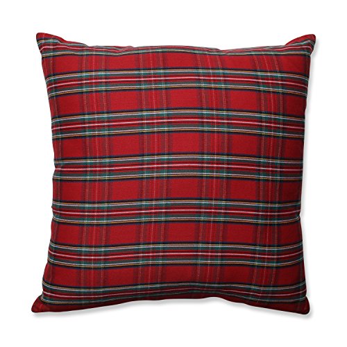 Pillow Perfect Stuart Red 18" Throw Pillow