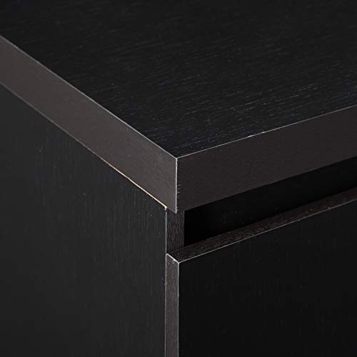 Manhattan Comforts Viennese Sideboard, Black Matte