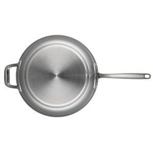 Breville Thermal Pro Stainless Steel Frying Pan / Fry Pan / Skillet with Helper Handle - 12.5 Inch, Silver