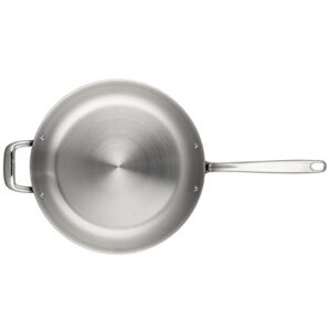 Breville Thermal Pro Stainless Steel Frying Pan / Fry Pan / Skillet with Helper Handle - 12.5 Inch, Silver