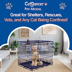 CAT DANCER Products Pro-Model Cat Toy with Cage Clip, Interactive Cat Toy for Cat Confined in Carrier