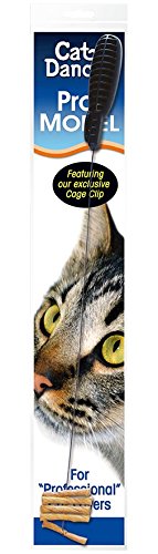 CAT DANCER Products Pro-Model Cat Toy with Cage Clip, Interactive Cat Toy for Cat Confined in Carrier