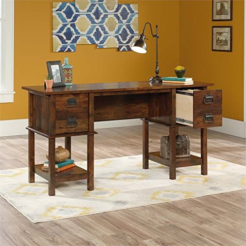 Sauder Viabella Desk, Curado Cherry finish