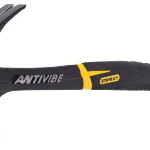 Stanley 51-162 16 oz FatMax Xtreme AntiVibe Curve Claw Nailing Hammer