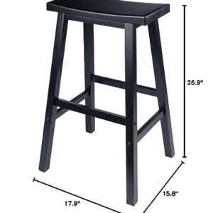 Winsome Satori Stool, 29", Black