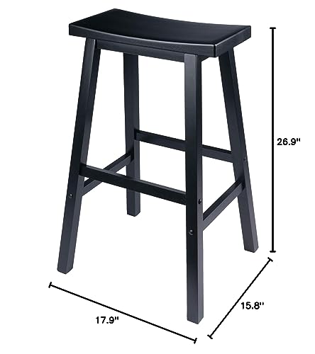 Winsome Satori Stool, 29", Black