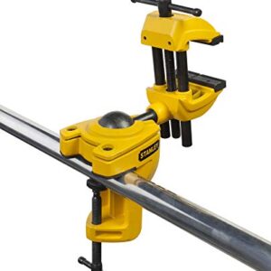 Stanley 1-83-069 MaxSteel Multi Angle Hobby Vice, Yellow/Black