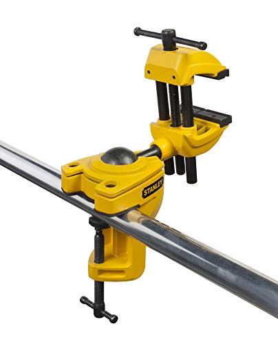 Stanley 1-83-069 MaxSteel Multi Angle Hobby Vice, Yellow/Black