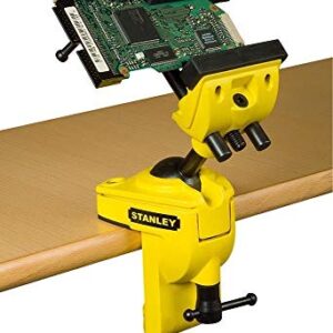 Stanley 1-83-069 MaxSteel Multi Angle Hobby Vice, Yellow/Black