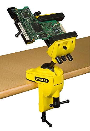 Stanley 1-83-069 MaxSteel Multi Angle Hobby Vice, Yellow/Black