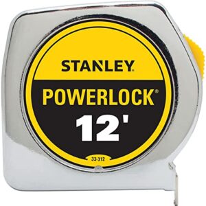 Stanley Hand Tools 33-312 3/4" X 12' PowerLock Professional Tape Measure (3 Pack)