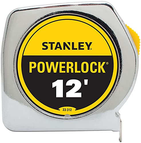 Stanley Hand Tools 33-312 3/4" X 12' PowerLock Professional Tape Measure (3 Pack)