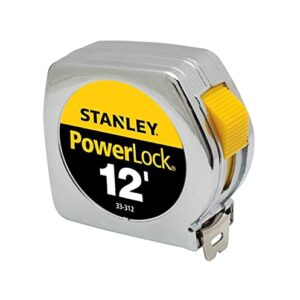 Stanley Hand Tools 33-312 3/4" X 12' PowerLock Professional Tape Measure (3 Pack)