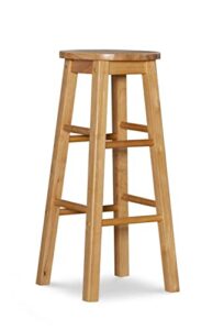 linon 29-inch barstool with round seat