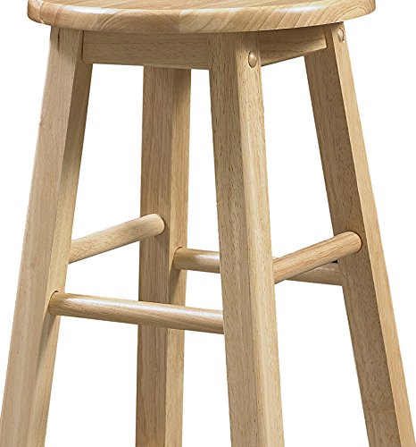 Linon 29-Inch Barstool With Round Seat