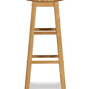 Linon 29-Inch Barstool With Round Seat