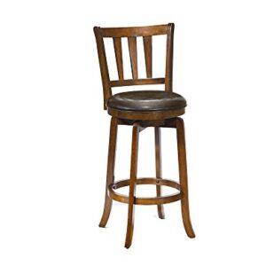 Hillsdale Presque Isle Swivel Stool, Bar Height, Cherry