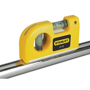 Stanley 0-42-130 Pocket Level magnetic horizontal/vertical, Yellow