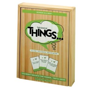 game of things...— hilarious party game — you won't believe the things... you hear — ages 14+