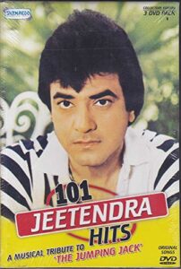 101 jeetendra hits - a musical tribute to 'the jumping jack' (3-dvd set / original videos of hindi film songs)