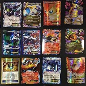 Pokemon TCG : 100 Card LOT Rare, COM/UNC, Holo & Guaranteed EX, MEGA OR Full Art