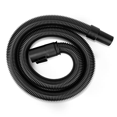 Stanley 19-1100 Wet and Dry Vacuum Extension Hose, 1-7/8 inch, 6 Feet, Fit for Stanley 6-18 Gallon Wet/Dry Vacuum Cleaners, Compatible with SL18191P, SL18199P, SL18701P-10A, Black