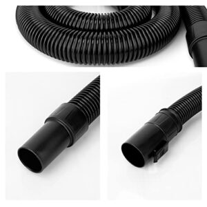 Stanley 19-1100 Wet and Dry Vacuum Extension Hose, 1-7/8 inch, 6 Feet, Fit for Stanley 6-18 Gallon Wet/Dry Vacuum Cleaners, Compatible with SL18191P, SL18199P, SL18701P-10A, Black