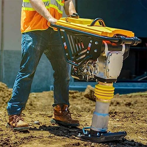 Jumping Jack Tamping Rammer Compactor Tamper for Asphalt and Cohesive Soil 3 HP Honda GX100 Engine